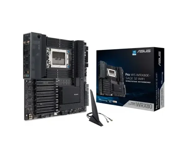 ASUS Pro WS WRX80E-SAGE SE WIFI AMD sWRX8 E-ATX Workstation Mothe